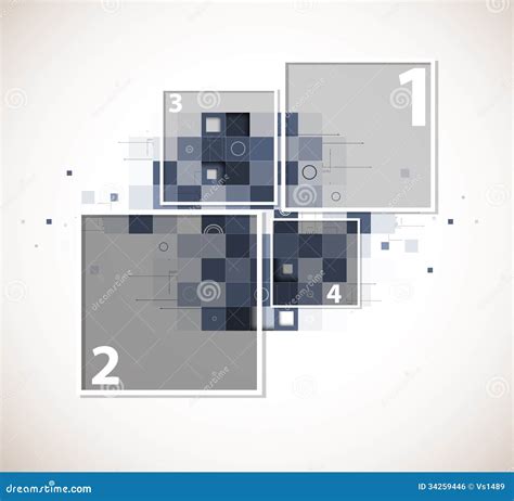 Global Cube Computer Technology Concept Business Background Stock Illustration Illustration Of