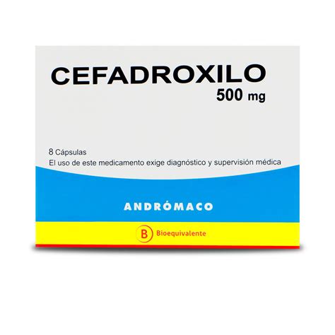 Cefadroxilo 500 Mg 8 Cápsulas Farmacias Del Dr Simi