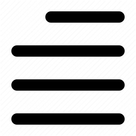 Align Formatting Paragraph Text Icon Download On Iconfinder