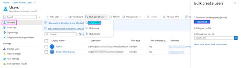 how do create a sample users in azure to test openid stack overflow