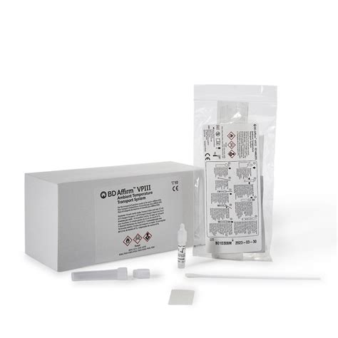 Bd Affirm Vpiii Ambient Temperature Transport System