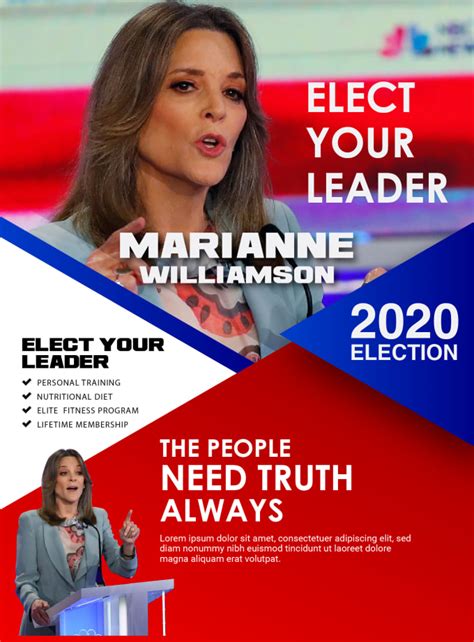 Political Campaign Poster Template Modern Resume Template Word