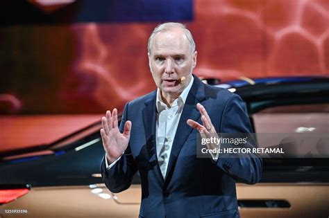 Jochen Goller Ceo Of Bmw Ag Group Gives A Speech During The News Photo Getty Images