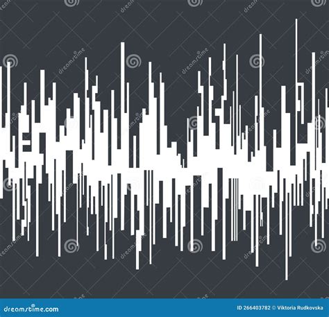 Abstract Visual Effect In 8 Bit Style Visual Distortion Stock Vector