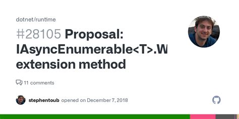 Proposal Iasyncenumerable Withcancellation Extension Method Issue Dotnet Runtime