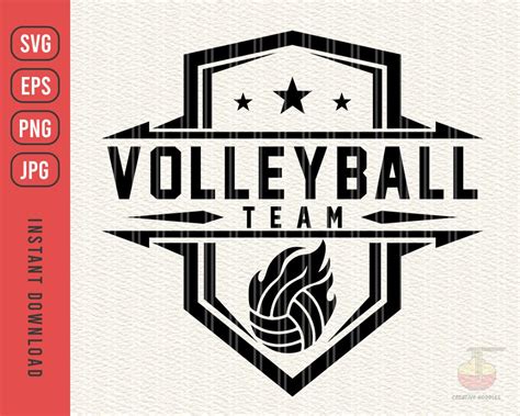 Volleyball Svg Volleyball Team Svg Custom Volleyball Team Shirt Svg