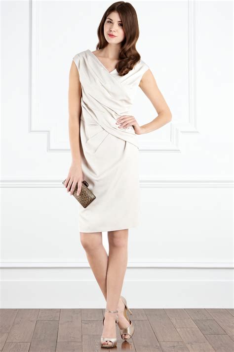 Lyst Coast Pasha Dress In White