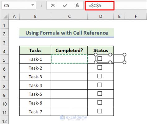 How To Link Multiple Checkboxes In Excel 3 Easy Methods