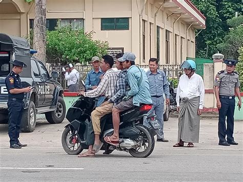 ရေတာရှည်မြို့နယ်အတွင်း လိုင်စင်မဲ့မော်တော်ယာဉ်များအား ယာဉ်စည်း ကမ်း၊လမ