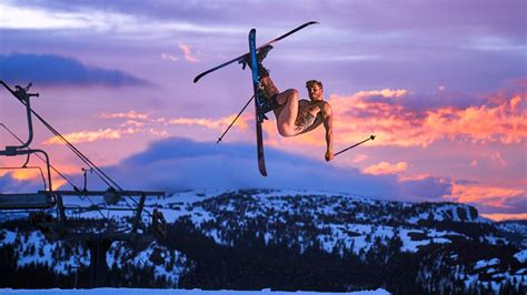 Gus Kenworthy Skiing