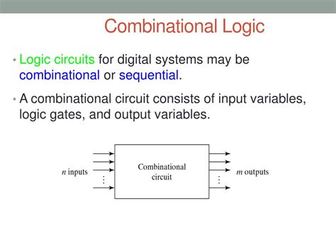 Ppt Combinational Logic Powerpoint Presentation Free Download Id