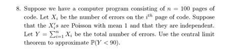 Solved Suppose We Have A Computer Program Consisting Of N