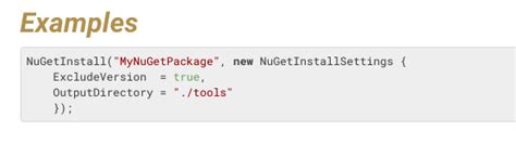 Nugetexe Related Documentation · Cake Build · Discussion 3271 · Github