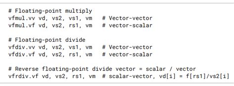 riscv v 1 0向量扩展指令集学习 risc v vector csdn博客