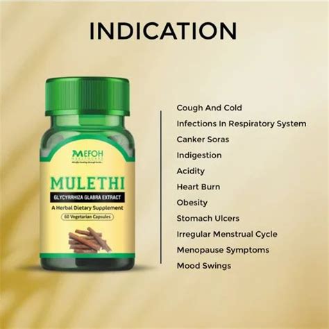 Herbal Mulethi Capsules For Cough And Cold At ₹ 350 Bottle In Rupnagar Id 2851203607697