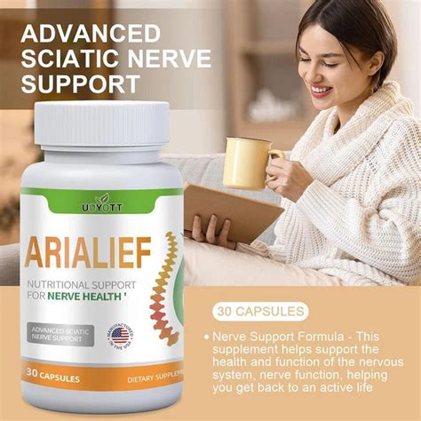 Arialief Dietary Supplement Arialief Sciatica Pain Relief Capsules