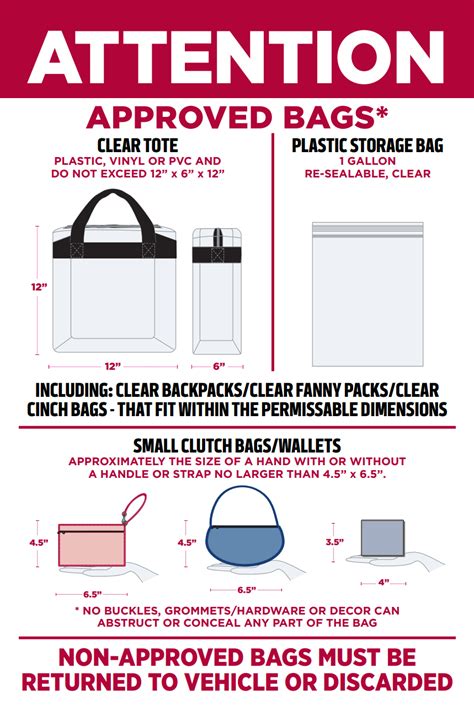 Clear Bag Policy State Farm Stadium