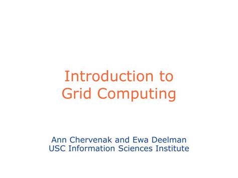 PPT Introduction To Grid Computing PowerPoint Presentation Free Download ID 3295657