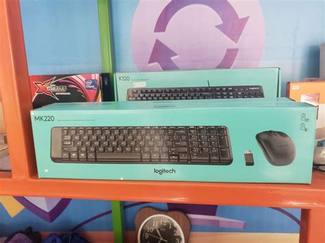 Logitech Combo Wireless Keyboard And Mouse Mk220