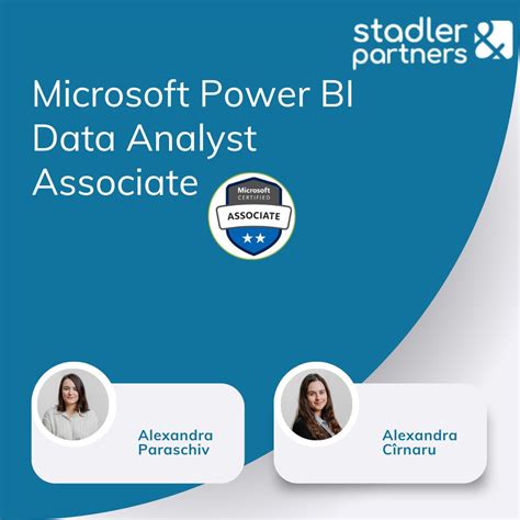 Stadler And Partners On Linkedin Certification Microsoftpowerbi