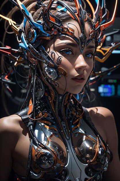 Premium Ai Image Neuro Enhanced Artist Superhuman Redefining Creative