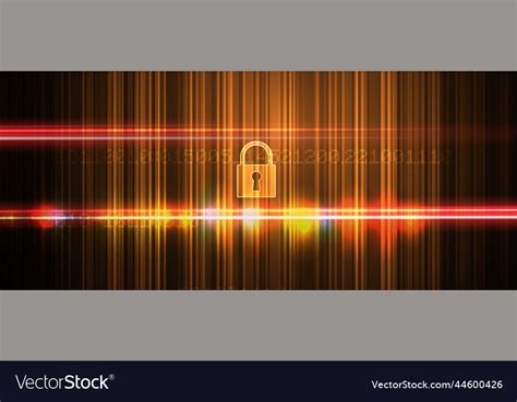 Internet Digital Security Technology Concept Vector Image