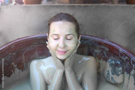 Photo And Art Print The Girl In The Mud Bath Olgakok