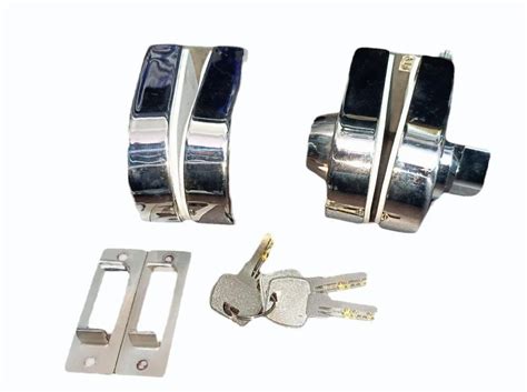 Glass Door Centre Patch Lock Stainless Steel At ₹ 550set In Mumbai