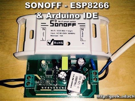 Sonoff Esp8266 Update Firmware With Arduino Ide Artofit