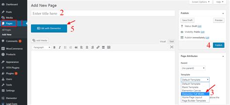 create free wordpress site using elementor drag and drop plugin 2024