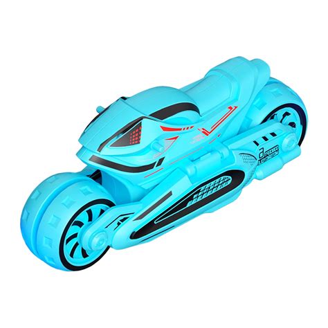 3 In 1 Transforming Motorcycle Toy Convertible Drift Racing Car