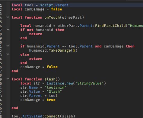 Weapon Damage Script Buzzy