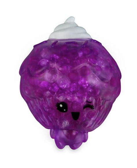 Orb Bubbleezz Super Squishies Jelly Purple Katie Kittycake Cupcake Series 1 New Ebay