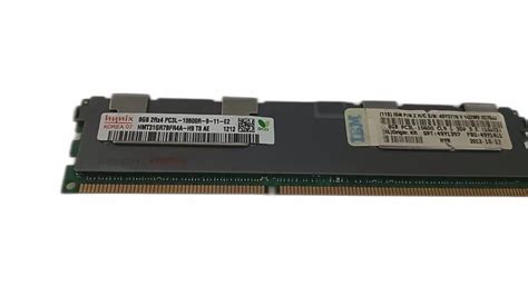 Lenovo Ibm Server Memory 8gb 2rx8 Ddr3 Pc3l 12800e Ecc Unbuffered Ram