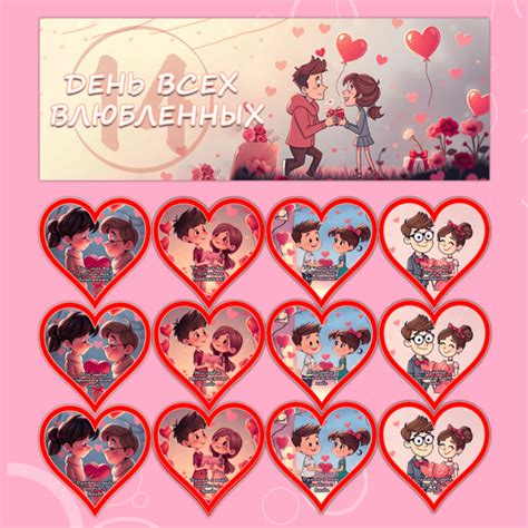 День всех влюбленных День святого Валентина 14 февраля Оформление