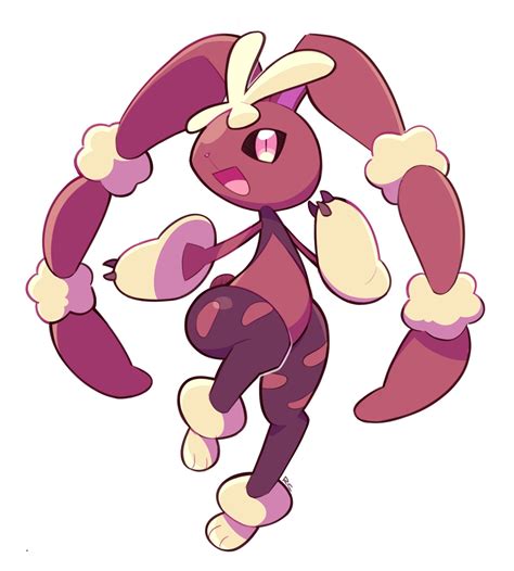 Lopunny And Mega Lopunny Pokemon Drawn By Artsy Rc Danbooru