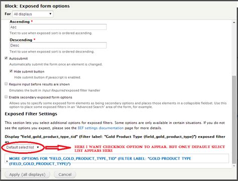 Views Better Exposed Filters Drupal Answers