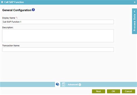 Call SAP Function Activity