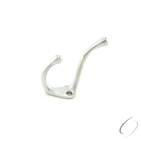 Ives Commercial Solid Brass Coat And Hat Hook Satin Chrome Finish