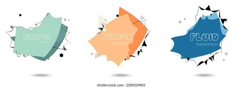 Abstract Colorful Blobs Set Isolated Abstract Stock Vector Royalty Free 2209329903 Shutterstock