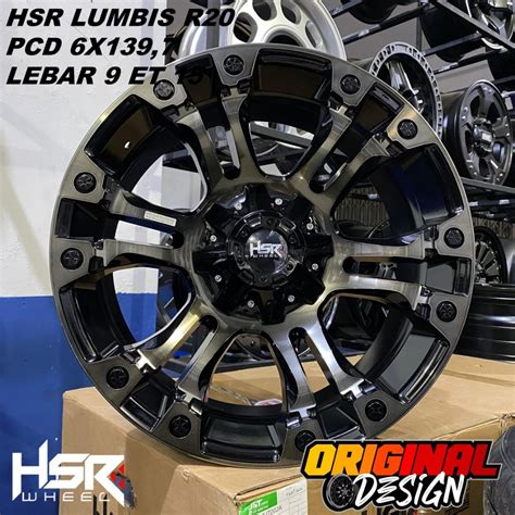 Jual Velg Mobil Ring 20 Hsr Lumbis R20 Hilux Pajero Dll Pcd 6x139 7