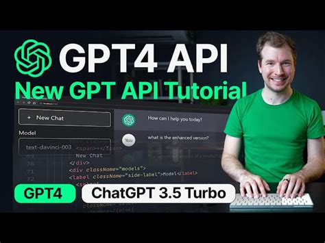 Free Video Beginners Guide To Gpt 4 Api And Chatgpt 35 Turbo Api Tutorial From Adrian Twarog