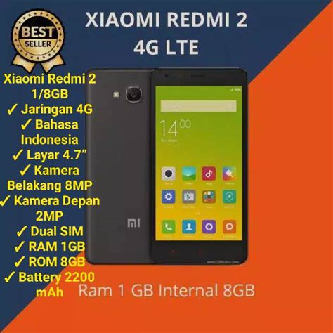 Jual Hp Android Harga Terjangkau Xiaomi Redmi Ram G Gratis Softcase Shopee Indonesia