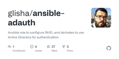 GitHub Glisha Ansible Adauth Ansible Role To Configure RHEL And Derivates To Use Active