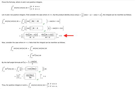 Solved Prove The Formula Where M And N Are Positive