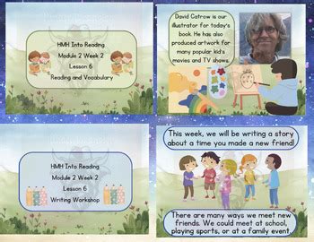 HMH Module Into Reading Inspired Reading And Writing Slides TPT