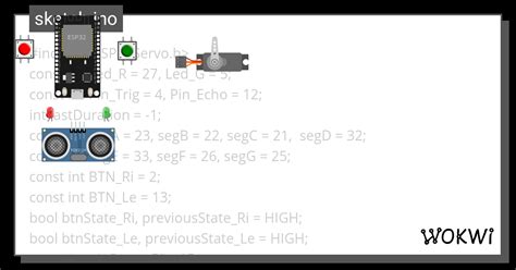 Estacionamento Wokwi Esp32 Stm32 Arduino Simulator