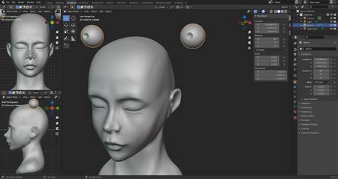 Modeling Unselected Object Looks Strange In Sculpt Edit Mode Blender Stack Exchange