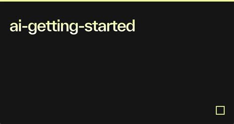 Ai Getting Started Codesandbox Ai Getting Started Codesandbox