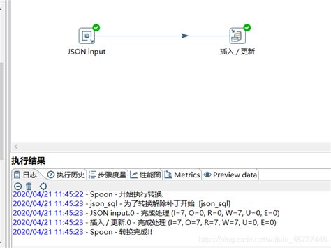 Kettle读取json数据插入或更新到mysql数据库的tuser1表中kettle将json数据更新至数据表中 Csdn博客